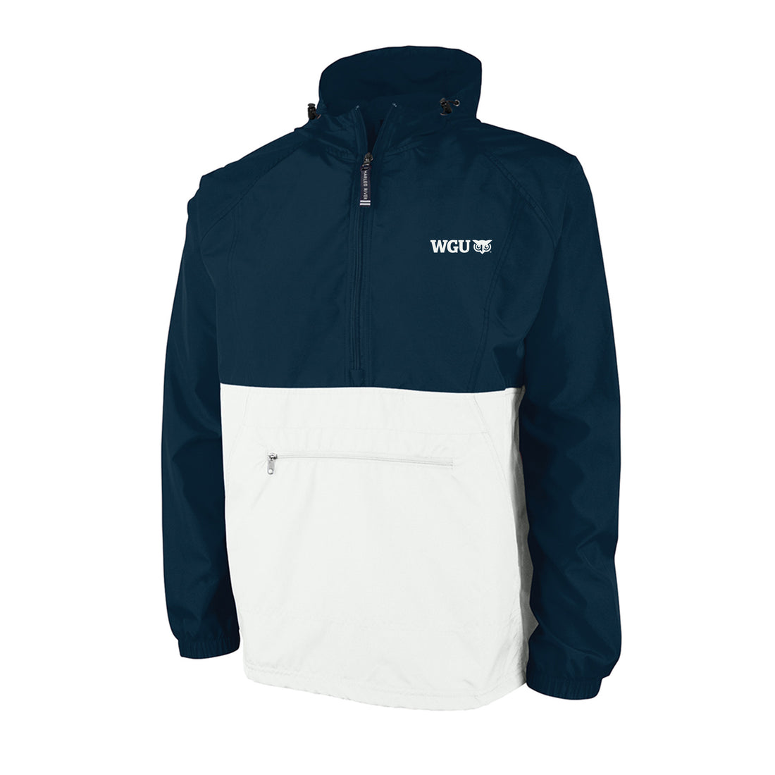 Adult Colorblock Logo Rain Jacket – WGU